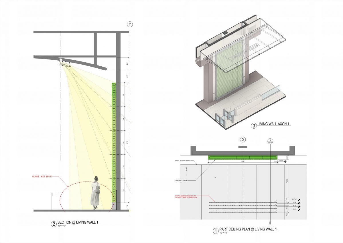 Green Wall at The Exchange – Lam Partners